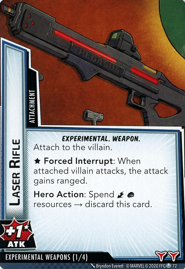 Laser Rifle · MarvelCDB
